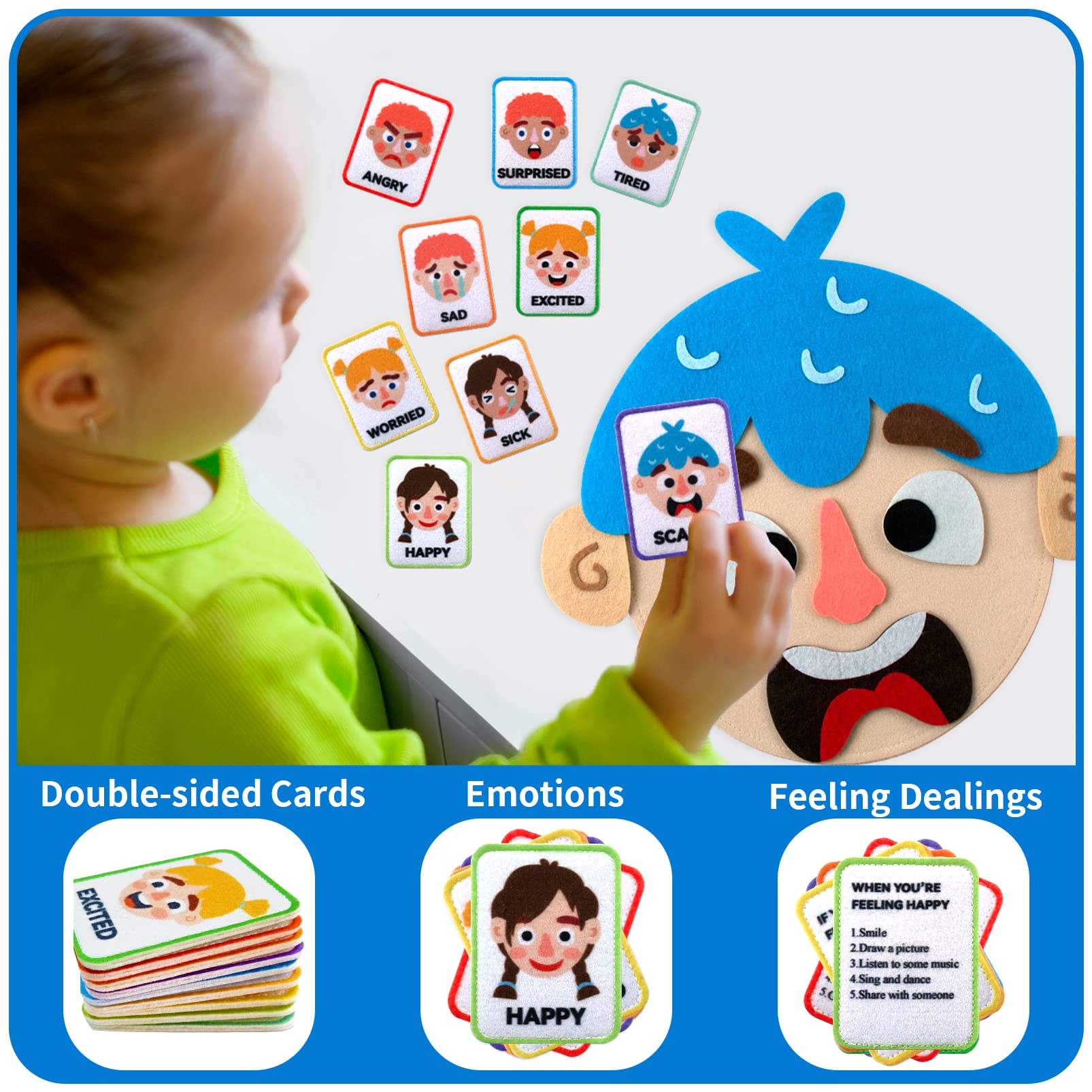 Mua Craftstory 86 Pcs Social Emotional Learning Activities Sensory Toys ...