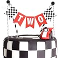Amazon.com: Two Fast Birthday Decorations - Racing 2nd Birthday Cake ...