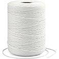 Amazon.com : Cotton Bakers Twine,328 Feet 2MM Natural White Cotton ...