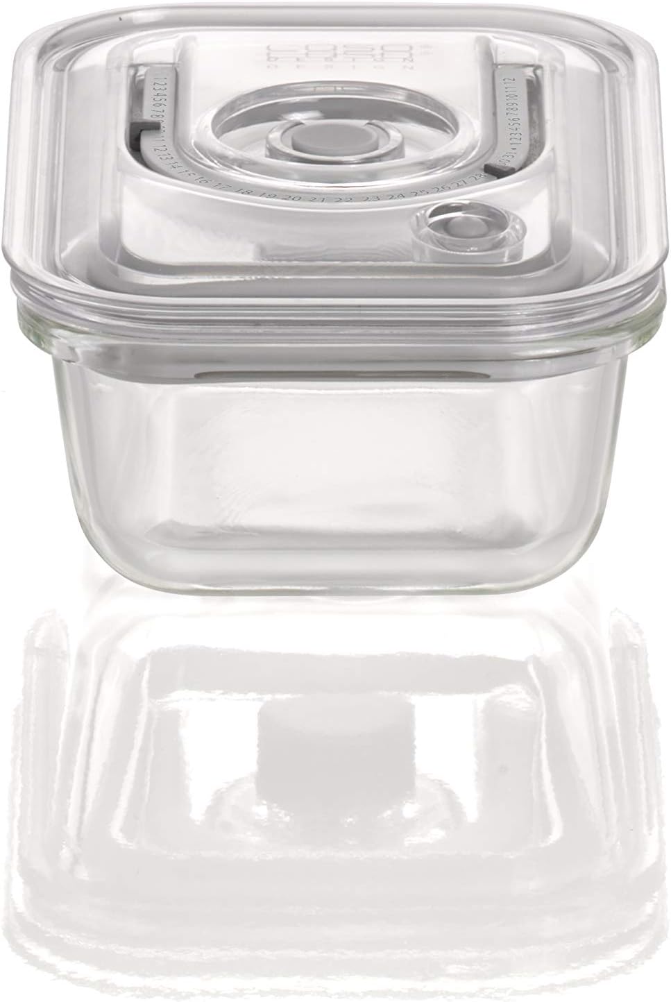 CASO VacuBoxx ES - Recipiente para envasar al vacío (cuadrado, 370 ml ...