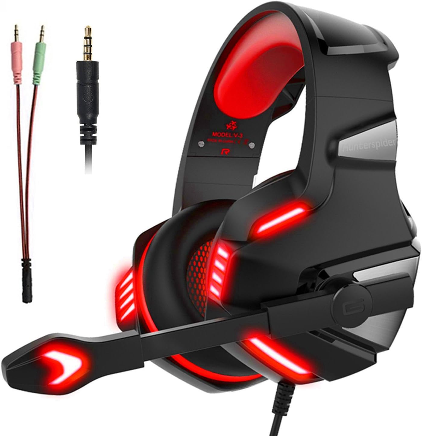 Cuffie Gamer da Gaming Gioco per PS4 PC Xbox One s con Microfono Gaming ...