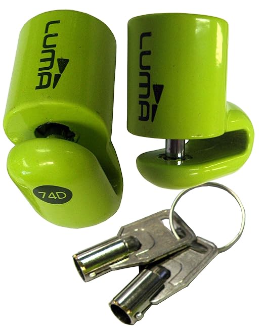 Luma - Motorcycle Disc Lock Diameter 5 74D Yellow: Amazon.co.uk: DIY ...