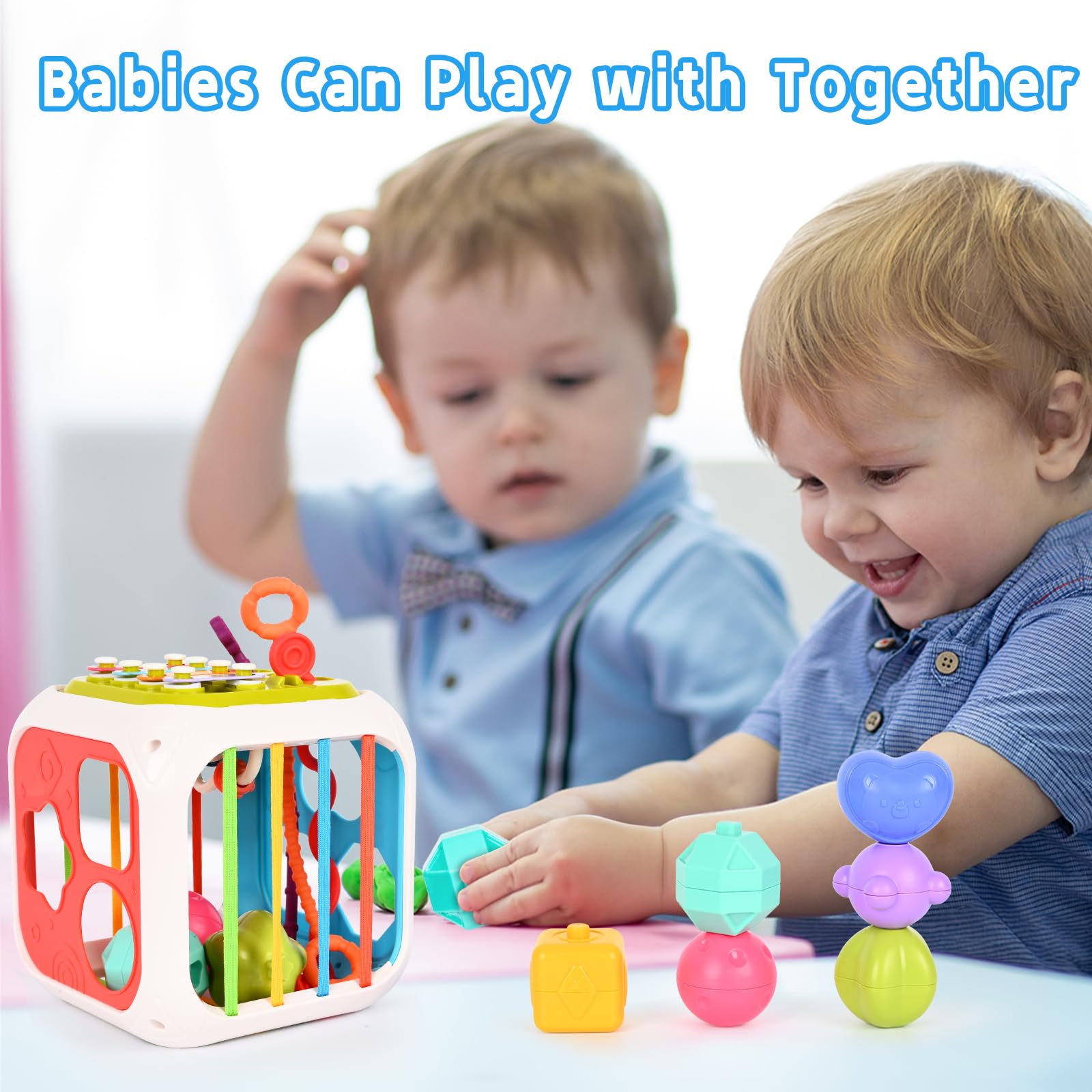 Montessori Toys for 1 Year Old Babies 6-12 Months Toddler Baby Toys ...