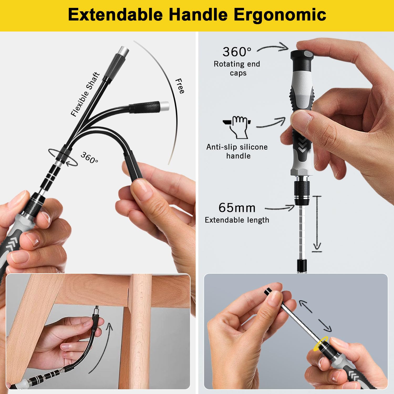 Mua YOYSUN Mini Precision Screwdriver Set with Color-coded ...