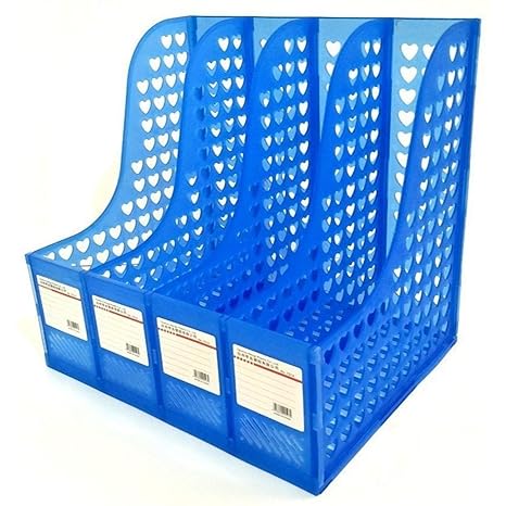 DivineXt 4 Section Divider File Paper Magazine Rack Holder: Amazon.in ...
