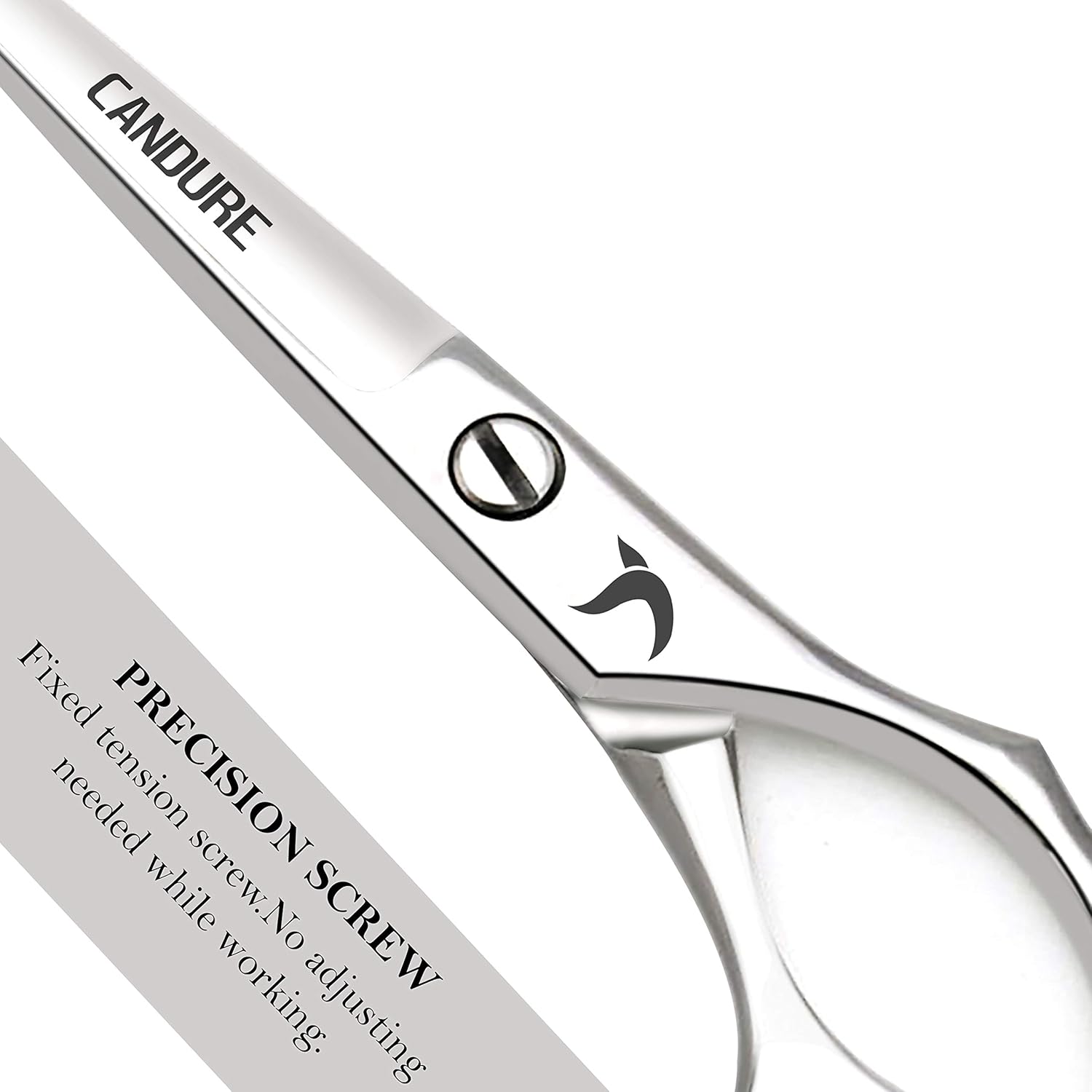 Candure Hairdressing Scissors 5.5″ Stainless Steel Hair Cutting Scissor ...