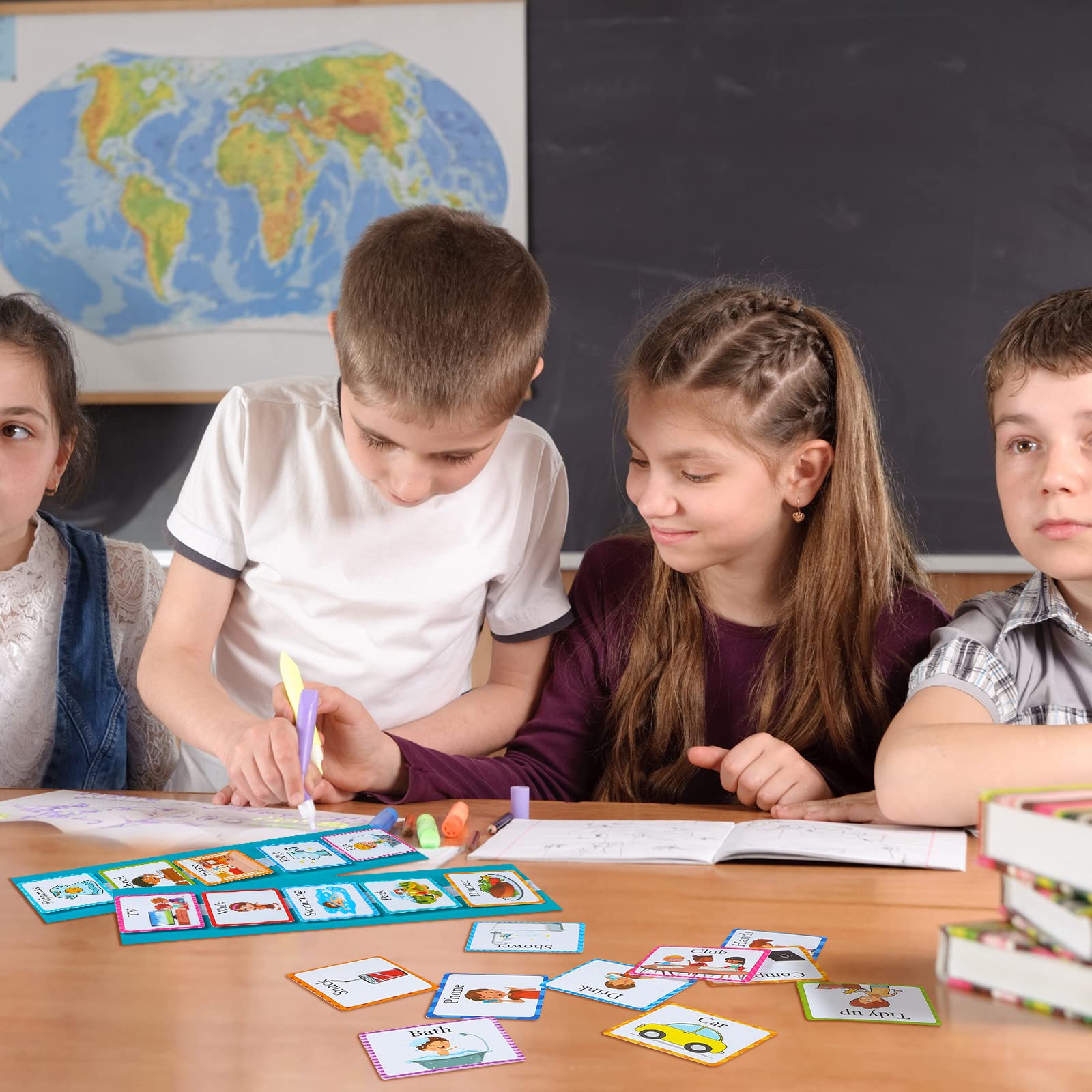 Mua Visual 35 Pieces Schedule for Toddlers Autism Learning Materials ...