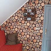 Rasch Empilé rondins coupés Wallpaper - 263212 Windsor Wallcoverings ...