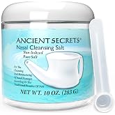 Amazon.com: Ancient Secrets Nasal Cleansing Salt, Non-Iodized, 3-Pack ...