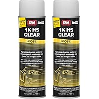 Amazon.com: SEM 40903 1K Hs Clear Aerosol - 15.5 oz. : Automotive