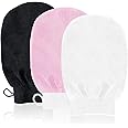 Ondaring 3-Pack Exfoliating Mitts for Deep Body Scrubbing