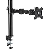 Amazon.com: AmazonBasics Premium Dual Monitor Stand - Lift Engine Arm ...