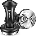 Amazon.com: Espresso Tamper 53.3mm,30lb Spring Loaded Tamper Black ...