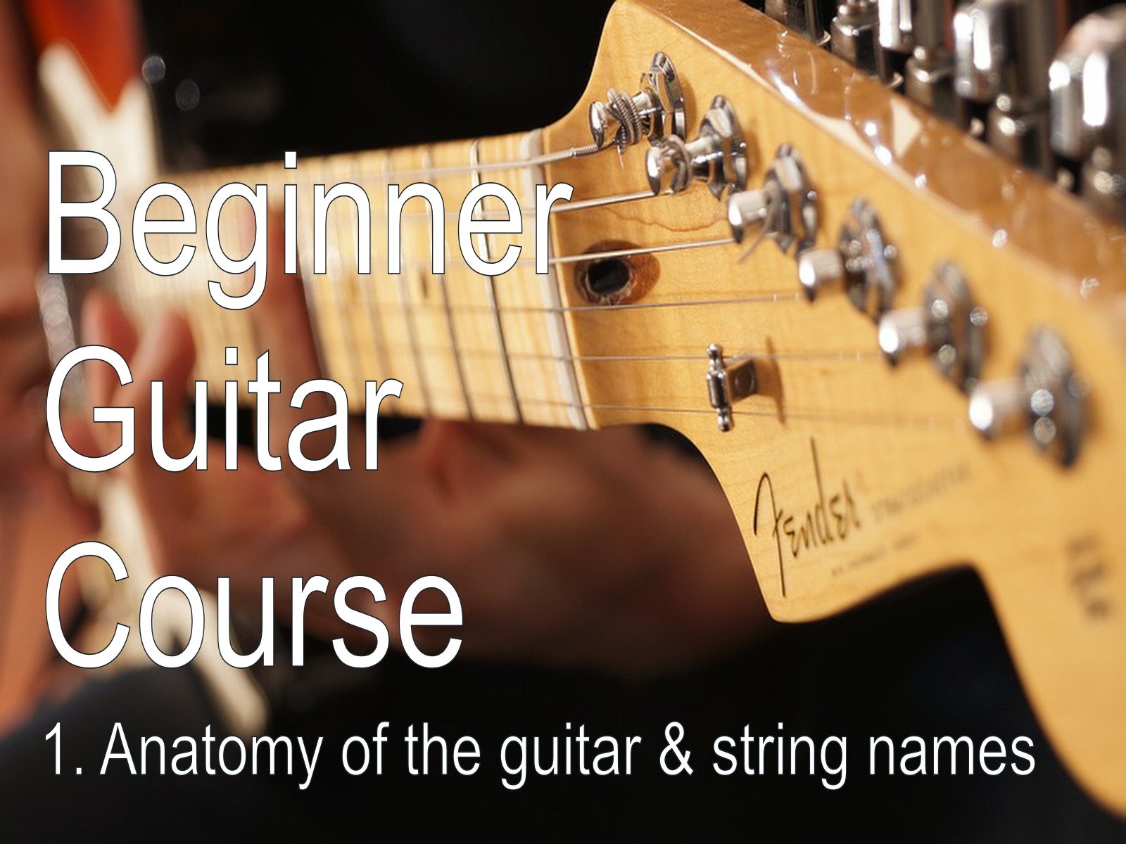 Watch Beginner Guitar Course | Prime Video