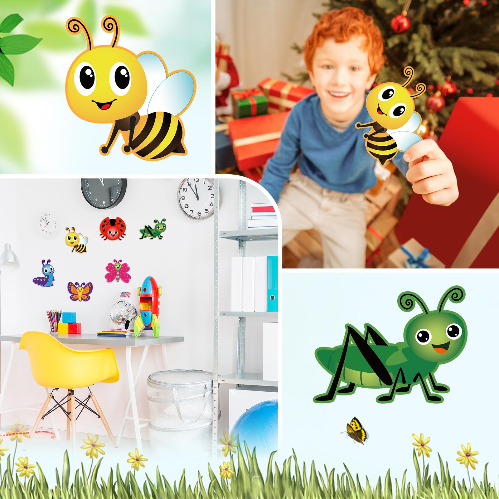 Mua 60 Pcs Spring Theme Bugs Cutouts Classroom Bulletin Board ...