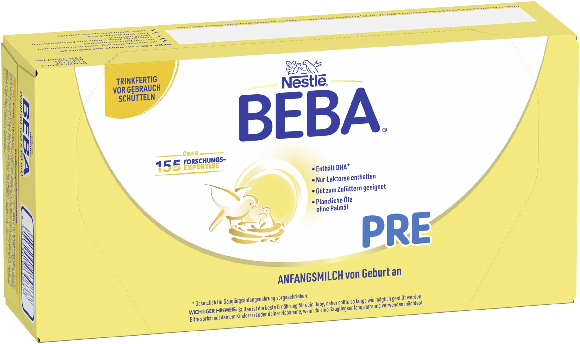 Mua BEBA Nestlé BEBA PRE, Infant Milk Formula from Birth, Ready-to ...
