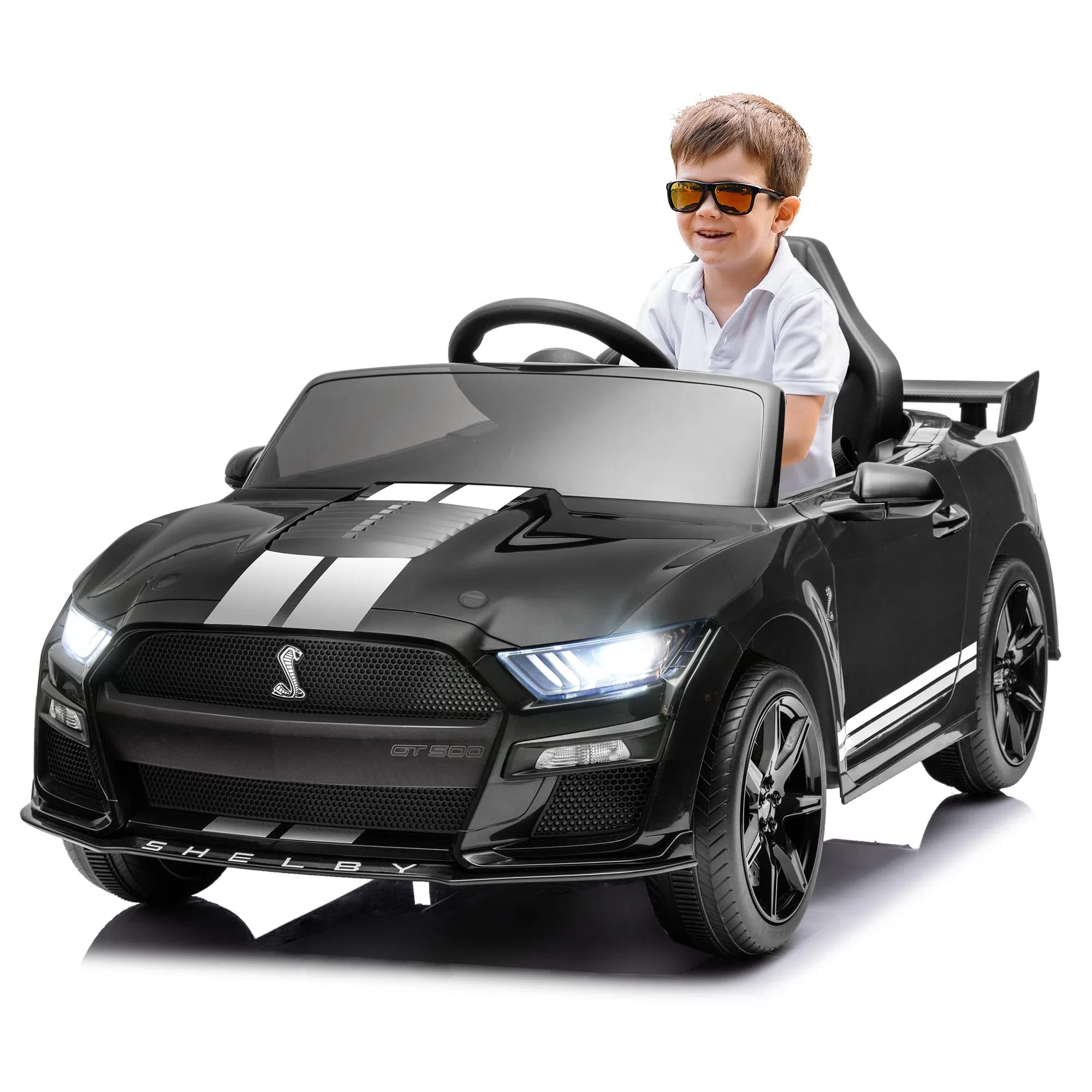 Mua Licensed Ford Mustang Shelby GT500 Kids 12V Ride On Car w/Parent ...