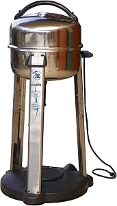 Amazon.com : Char-Broil Electric Patio Caddie, Stainless Steel ...