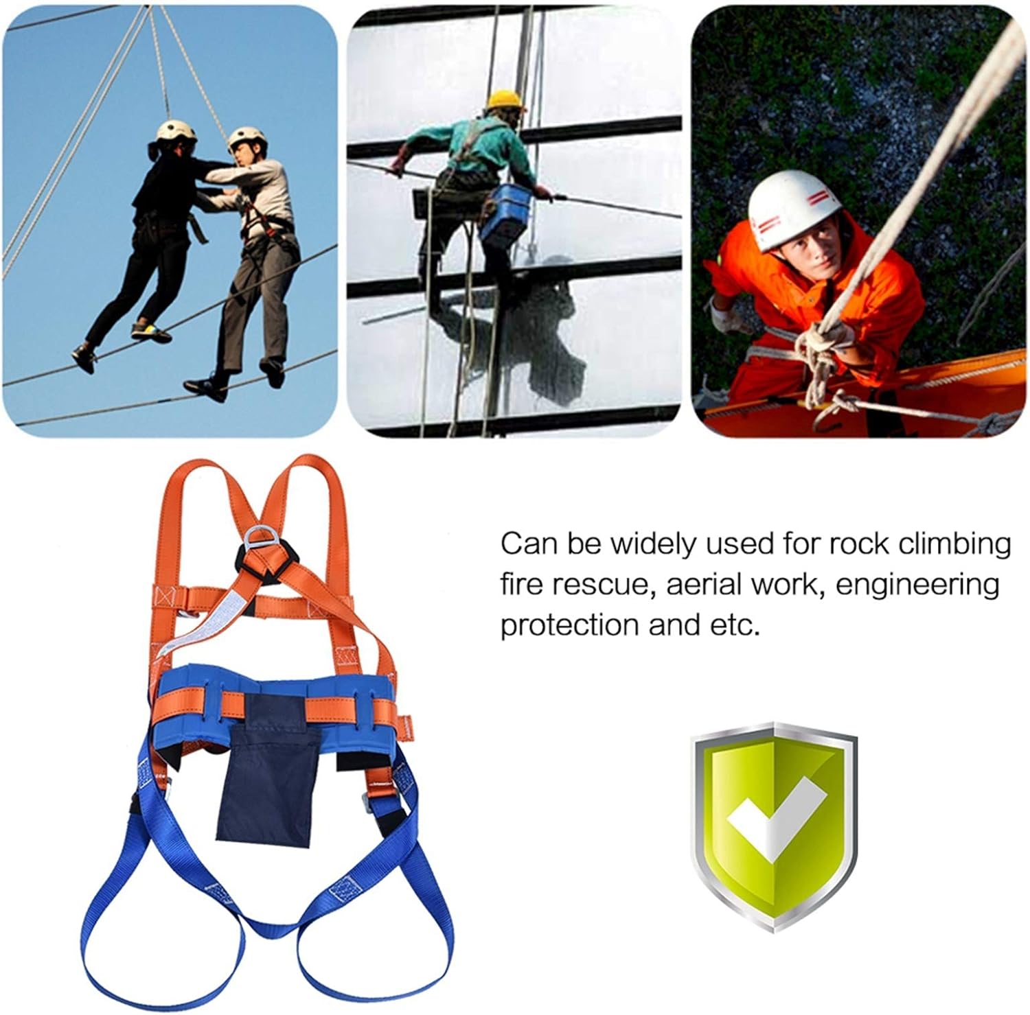 Safety Harness Kits, Safety Fall Arrest Harness Full Body, Height Fall ...
