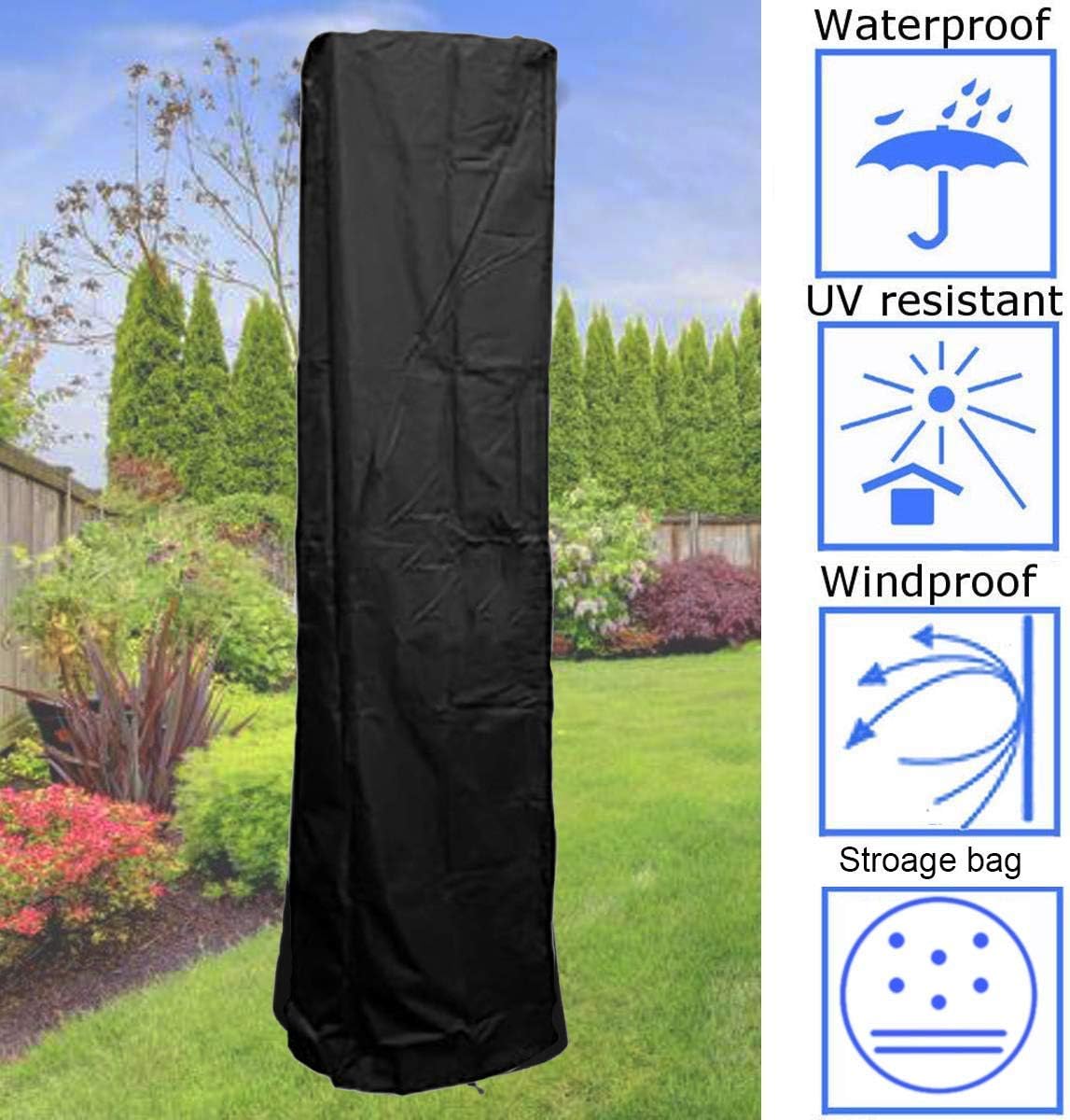 ELR Patio Heater Cover Heavy Duty Waterproof Veranda Covers for Pyramid ...