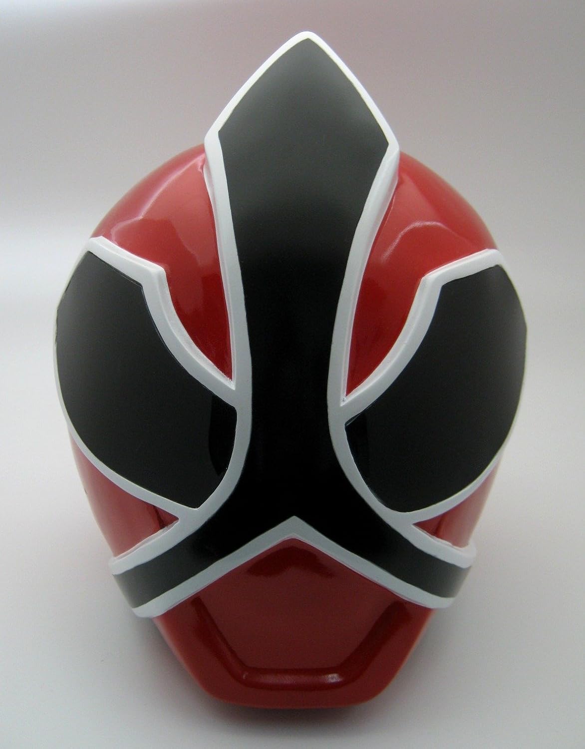 Red Mighty Morphin Samurai Power Rangers Cosplay 1/1 Helmet: Amazon.co ...