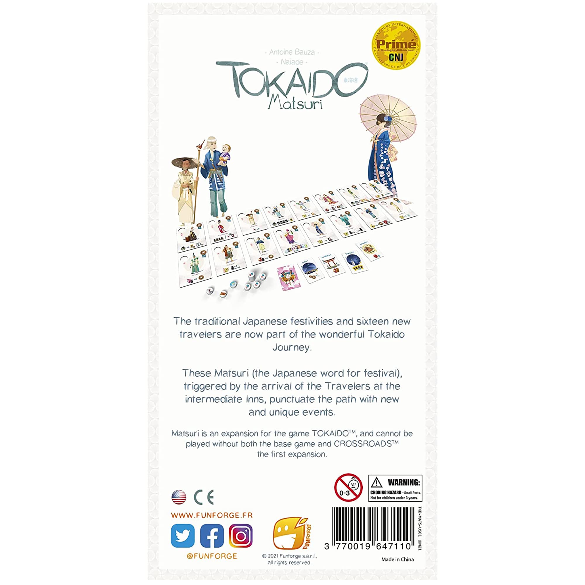 Mua Tokaido Matsuri 5th Edition Board Game Expansion | Strategy Game ...