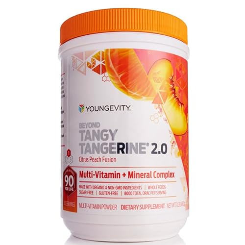 Youngevity Beyond Tangy Tangerine 2.0 Citrus Peach Fusion Multi-Vitamin ...
