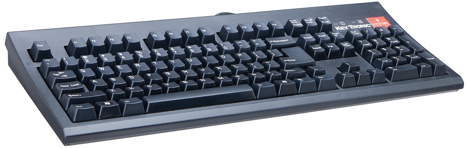 KeyTronic CLASSIC-U2 - Keyboard - USB - 104 keys - black: Amazon.co.uk ...