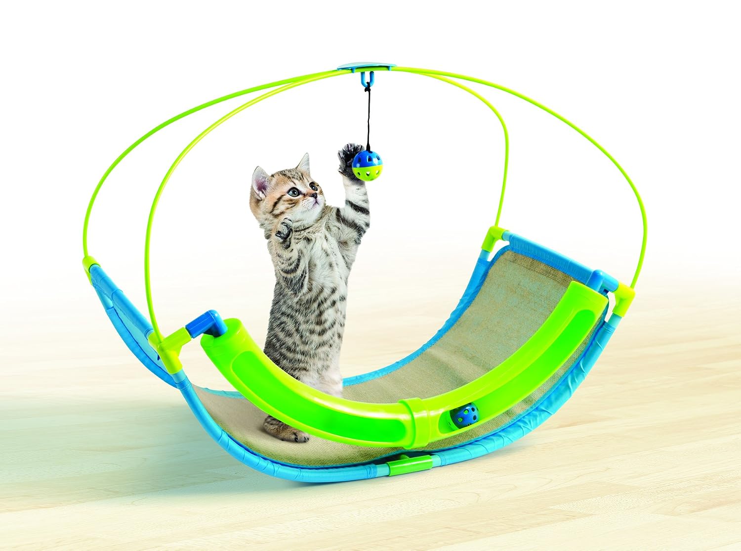 Pet Parade Cat Ball Swing - Playtime Rocking Toy: Amazon.co.uk: Pet ...