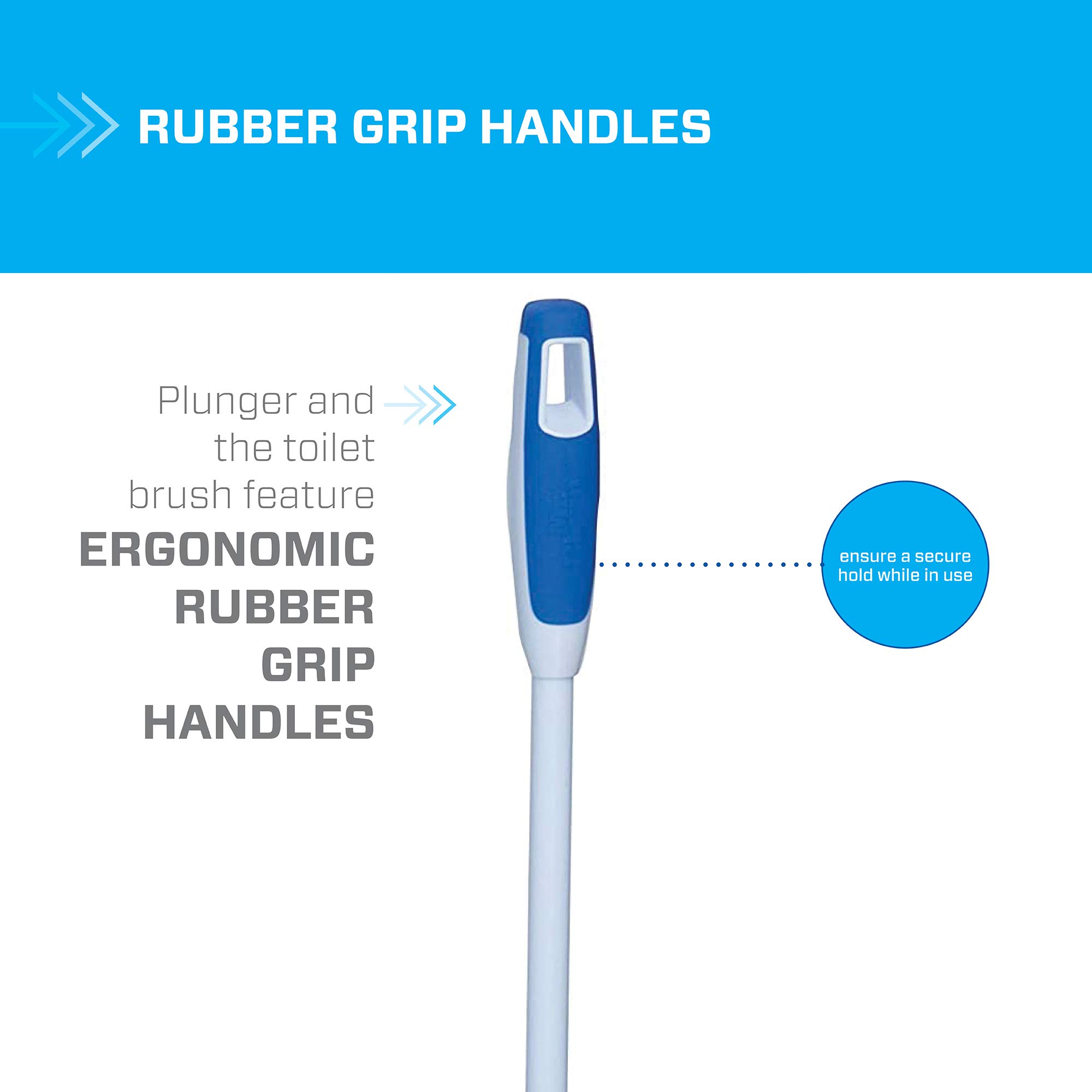 Mua Mr. Clean Turbo Plunger and Bowl Brush Caddy Set, Toilet Brush ...