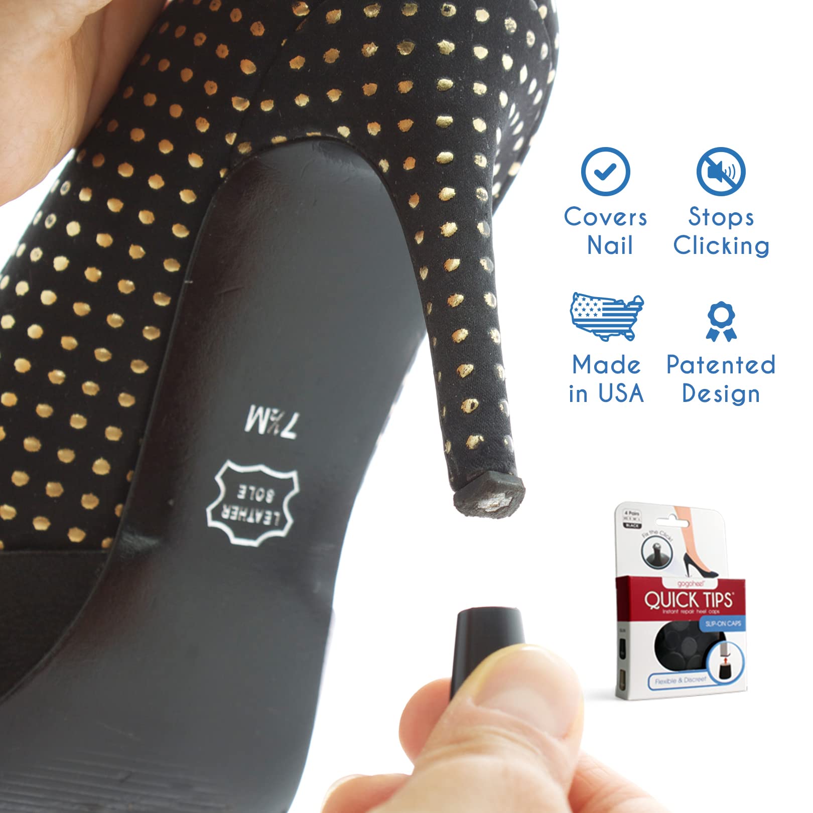 Mua GoGoHeel Quick Tips - The Original High Heel Protectors & Heel Tip ...