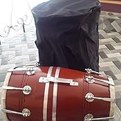 Handmade Wood Dholak Indian Folk Musical Instrument: Amazon.in: Electronics