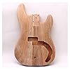 GIAOGIAO Electric Bass Guitar Body Guitar Barrel with Tree Knot and ...