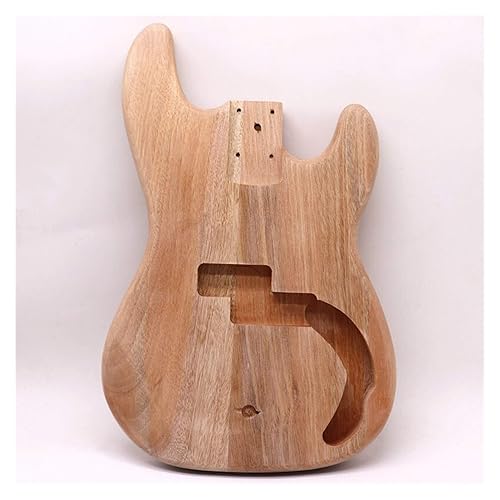 GIAOGIAO Electric Bass Guitar Body Guitar Barrel with Tree Knot and ...