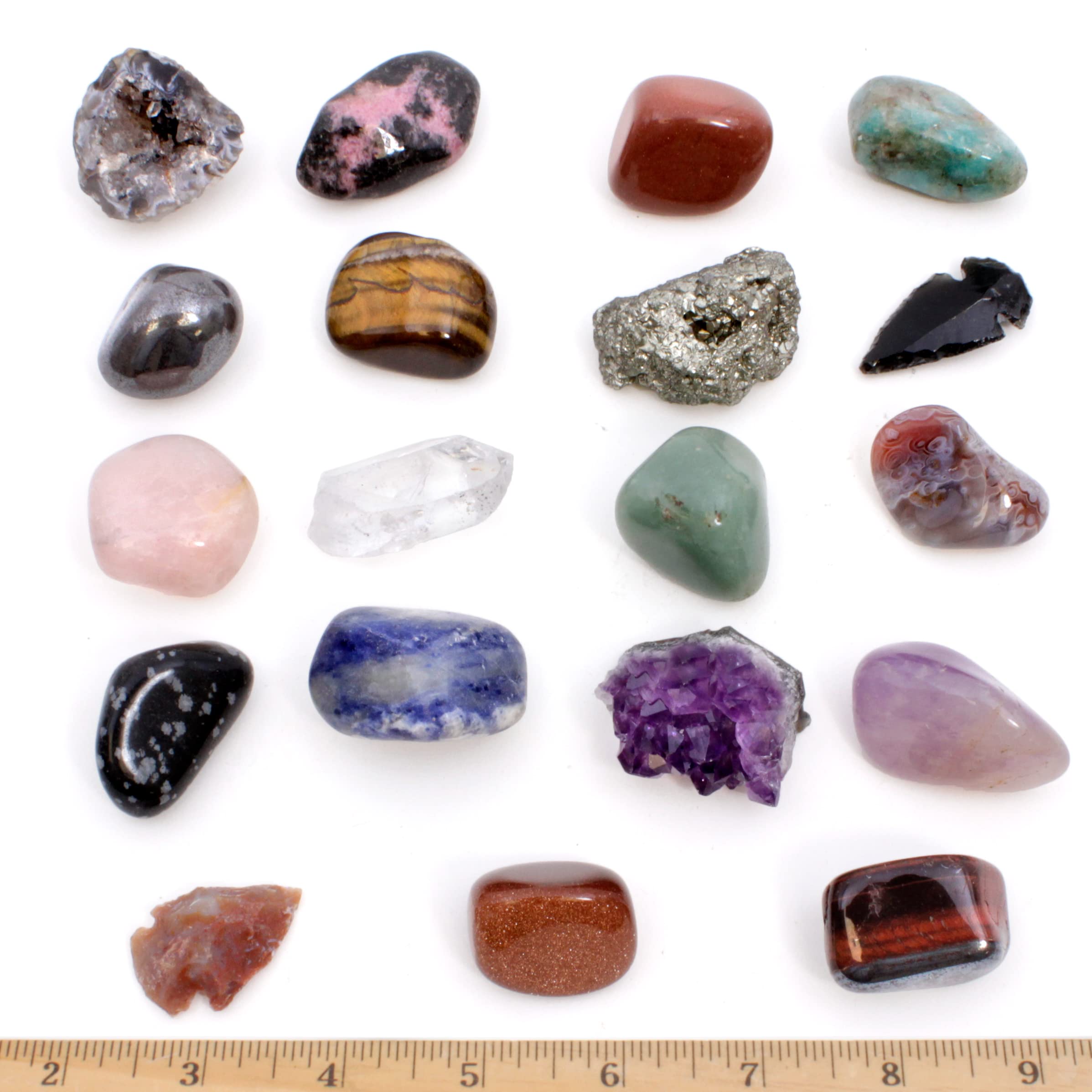 Rock And Mineral Educational Collection & Deluxe Collection Box -18 ...