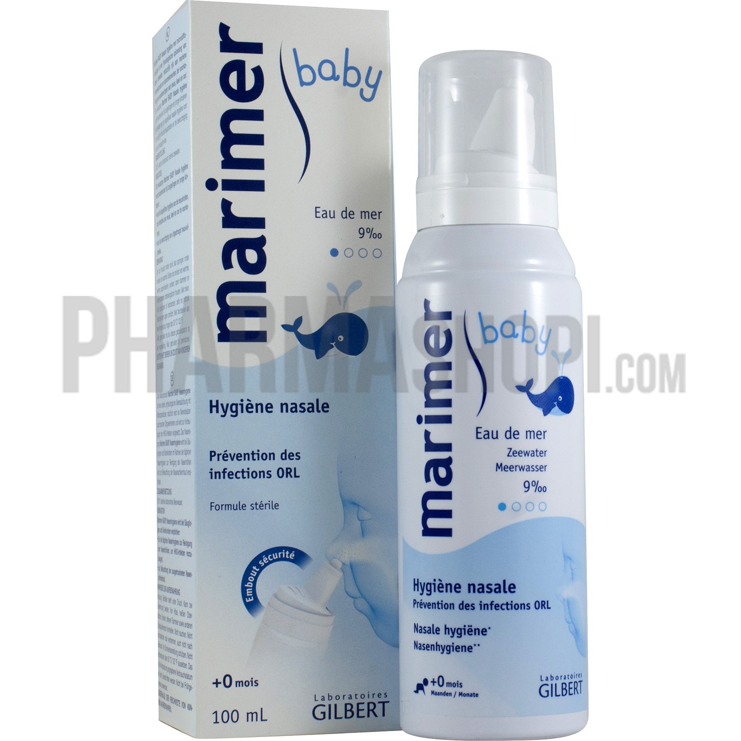 Gilbert Marimer Baby Sea Water Nasal Hygiene 100ml: Amazon.co.uk ...