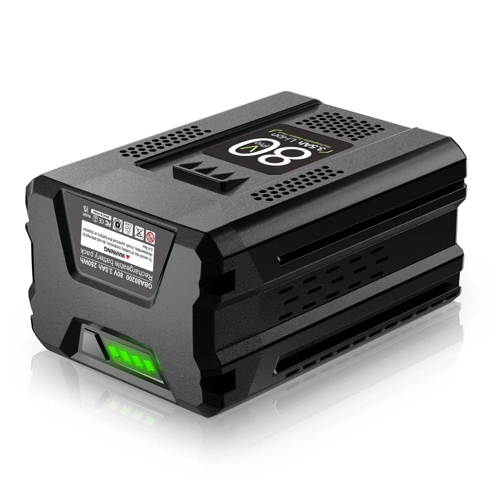 NEPOWILL 80V 3.5Ah Replacement Battery for Greenworks 80V Battery Max ...