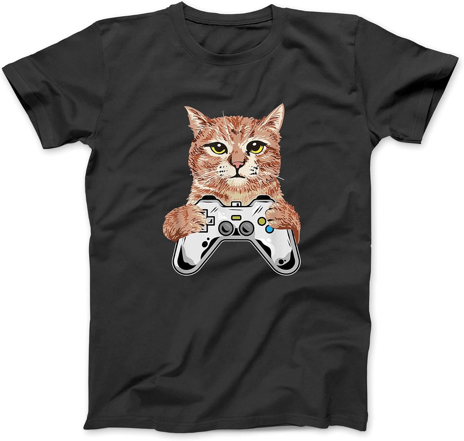 Video Games for Kids Adults Cat Lover Girls Boys Funny Gamer T-Shirt ...