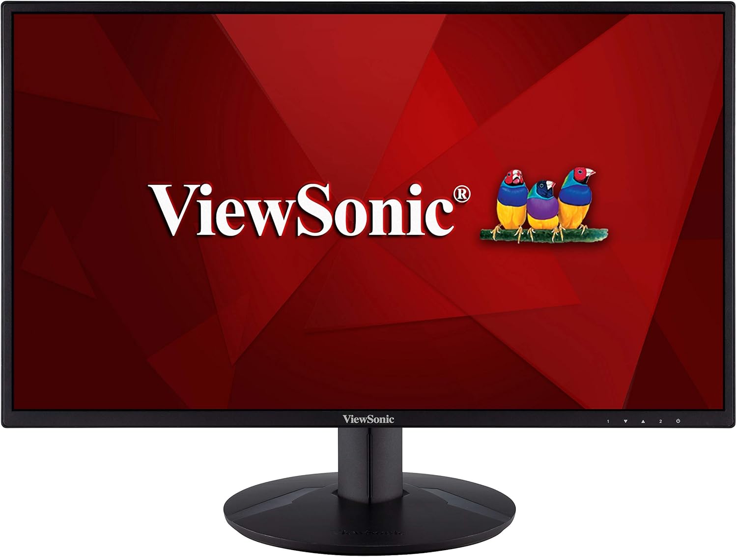 ViewSonic VA2418-SH 24-inch IPS Full HD Ergonomic Monitor with VGA ...