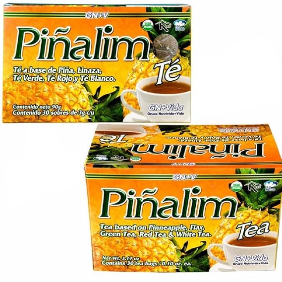 Amazon.com : 2 Pack Te Pinalim Tea GN+Vida Weight Loss Tea Diet ...