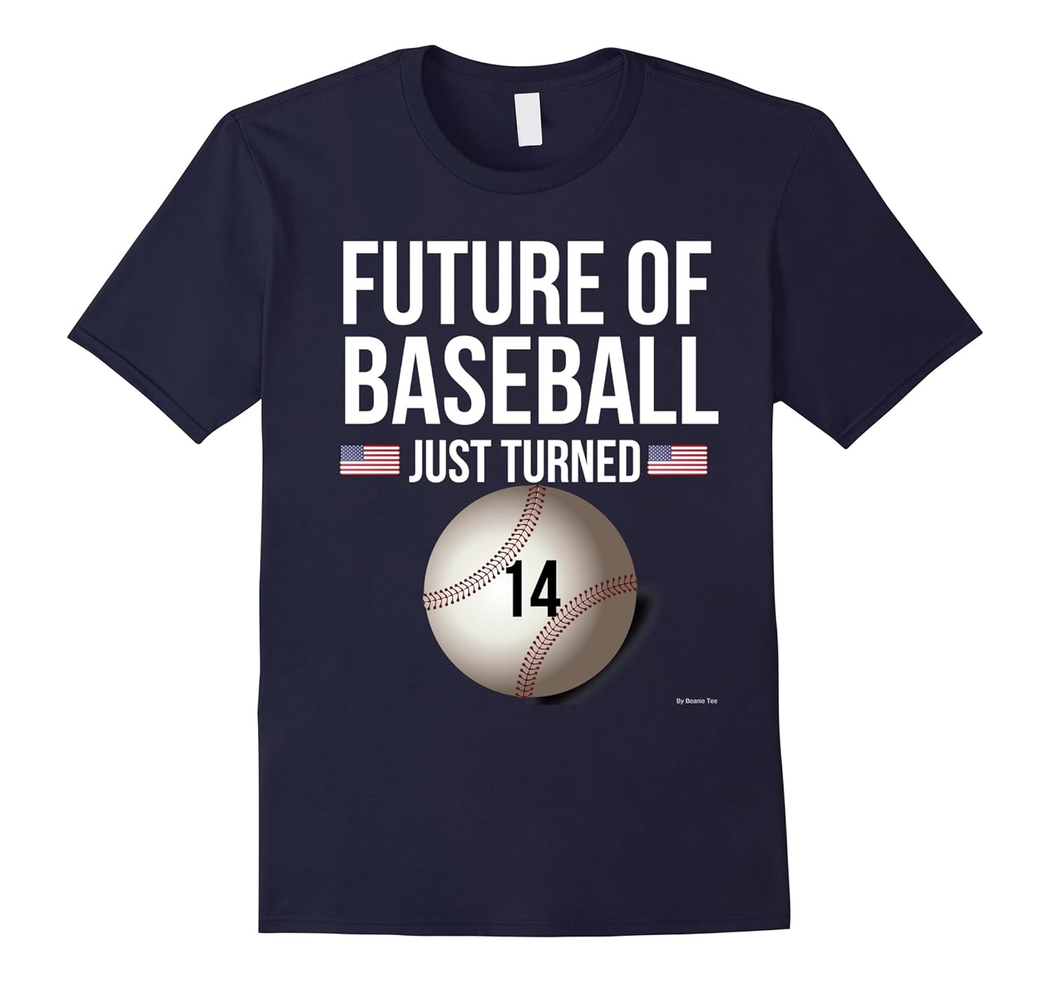 14th Birthday Baseball T Shirt For 14 Year Old Birthday Gift 4LVS