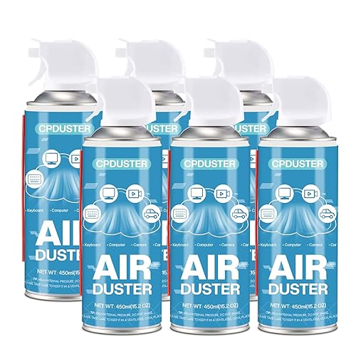Keyboard Cleaner Air Spray: Computer Duster Spray for Laptop - Air ...