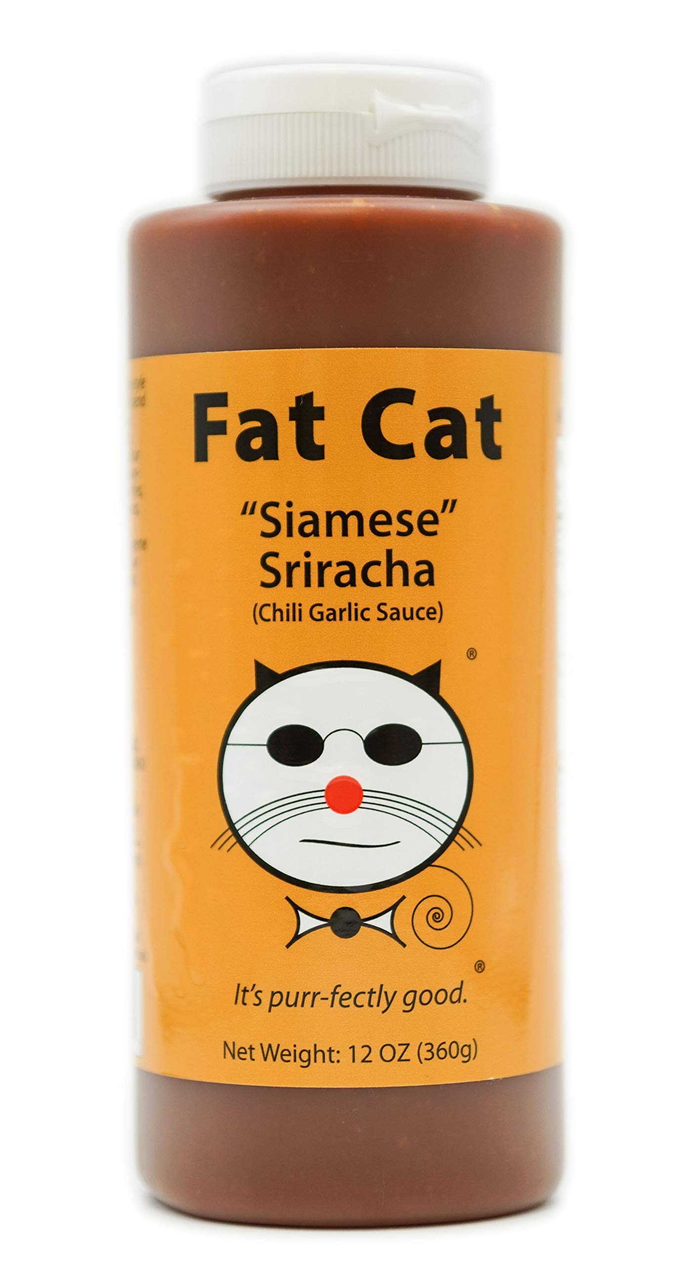 Amazon.com : Fat Cat - Bacon-Flavored Sriracha: Chili-Garlic Sauce with ...