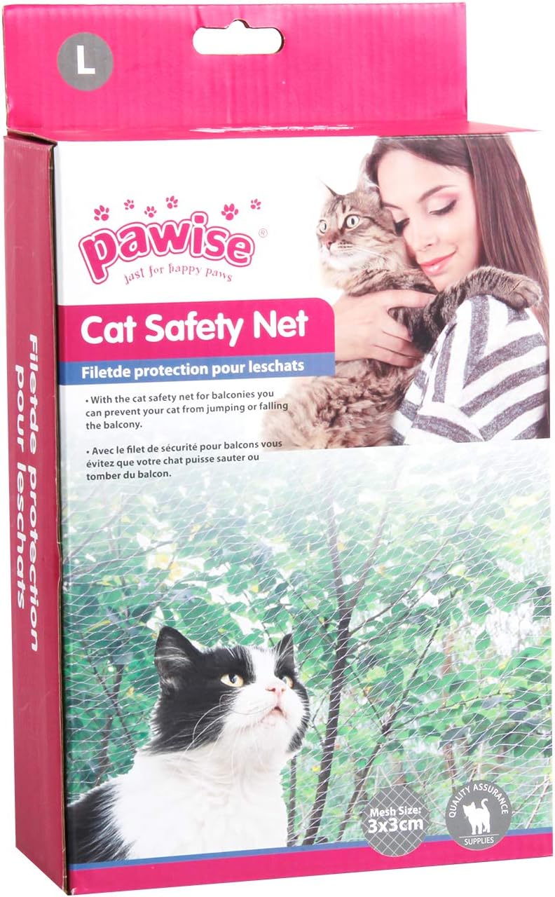 PAWISE Protection Net for Cat Protection Net for Cats Balcony ...