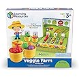 Learning Resources Veggie Farm Sorting Set - 46 Pieces, Ages 3+ Toddler ...