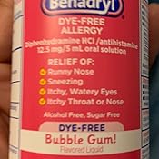Amazon.com: Children’s Benadryl Allergy Chewables with Diphenhydramine ...