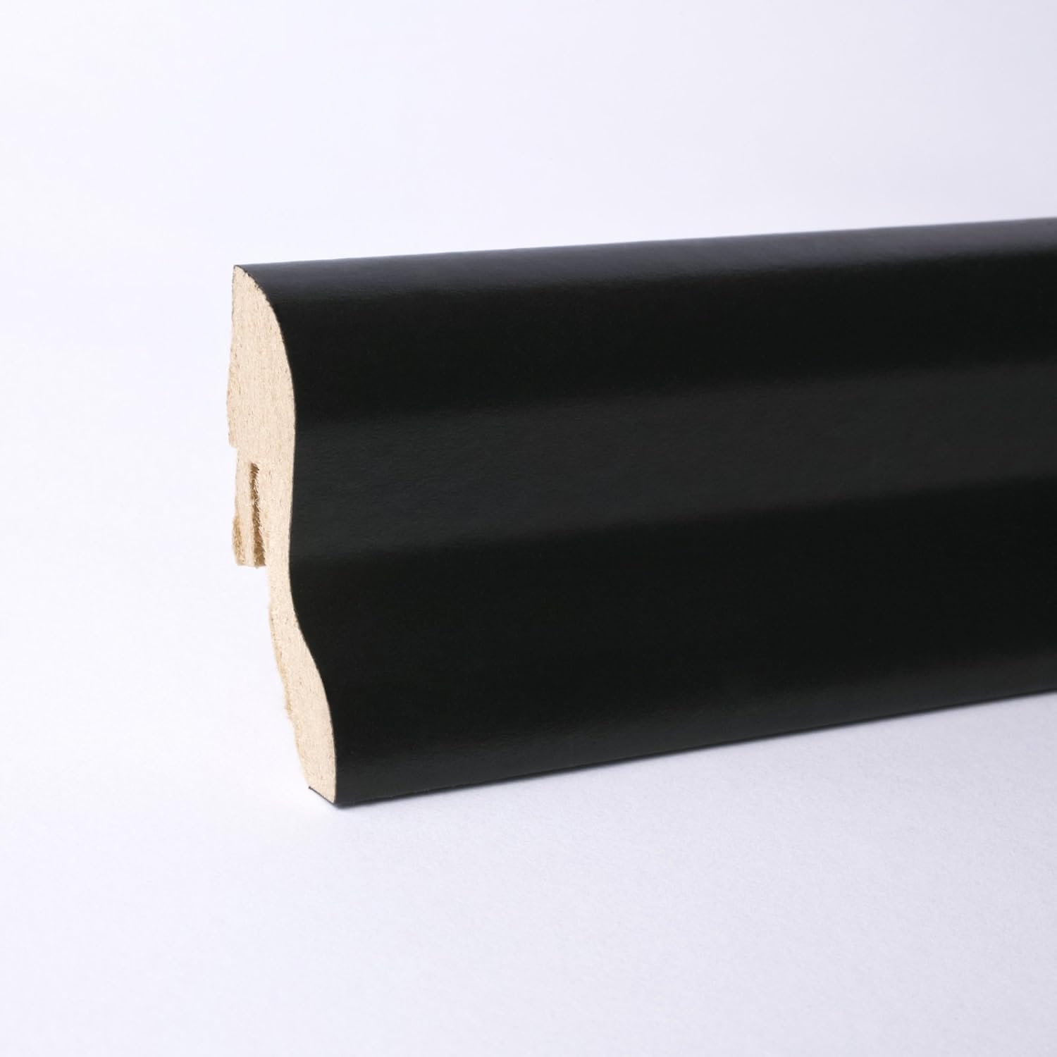 Sockelleiste - Fußleiste 40 x 22 x 2.600mm Dekor Schwarz: Amazon.de ...