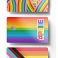 Amazon.com: 3 x Pride Original Design Credit Card Sticker to use as ...