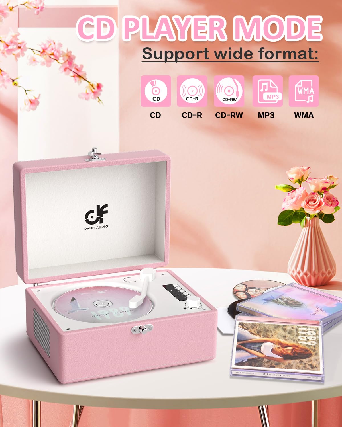 Mua CD Player Retro with Upgraded Speakers Bluetooth in/Out ...