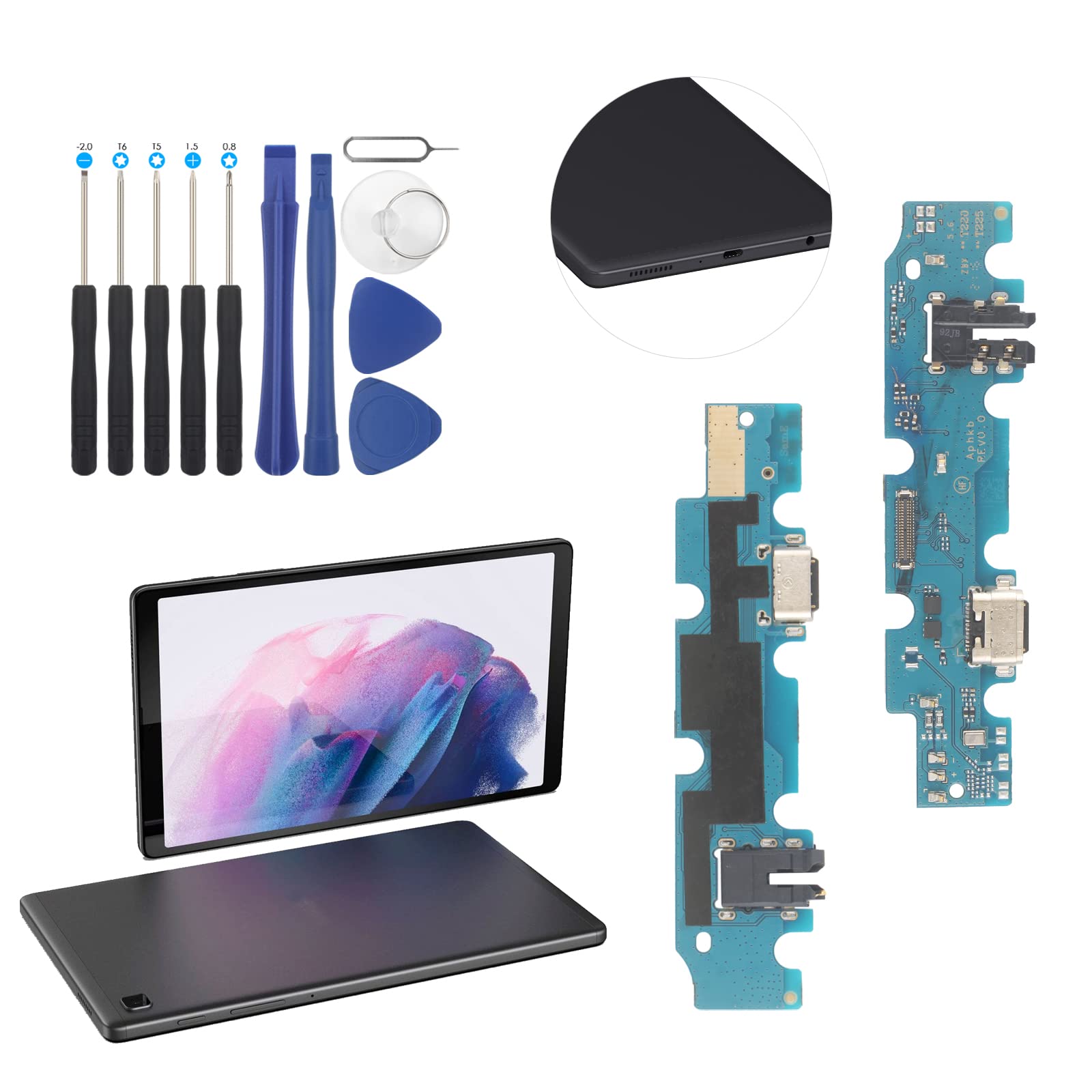 USB Charging Port for Samsung Galaxy Tab A7 Lite Dock Connector Charger ...